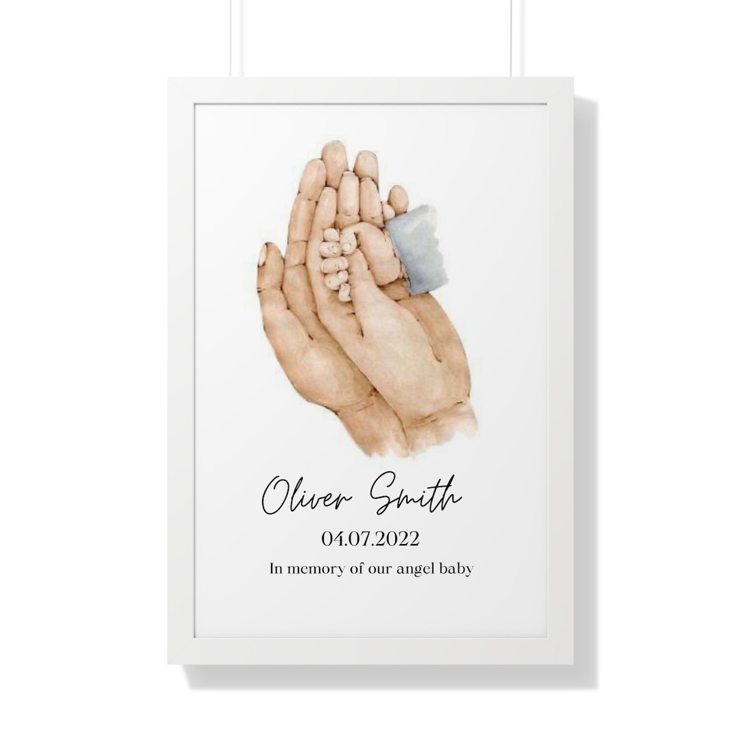 Infant Loss Memorial Framed Poster Miscarriage Loss Healing - Etsy