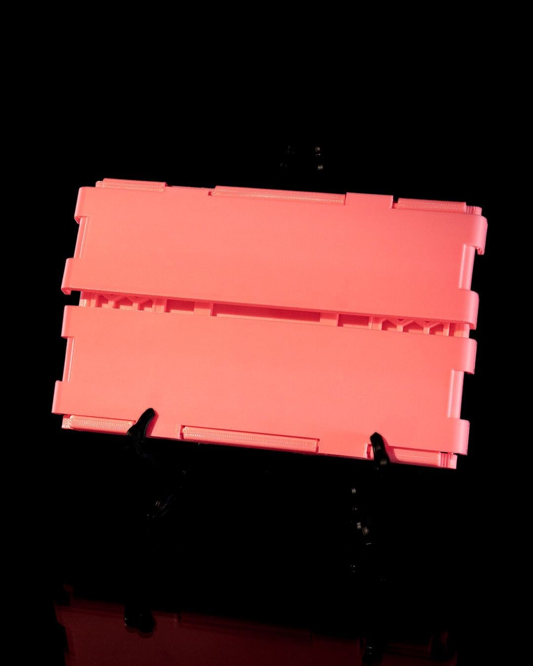 3d Printed Collapsible Stackable Storage Box Foldable Space Saving Storage Solution