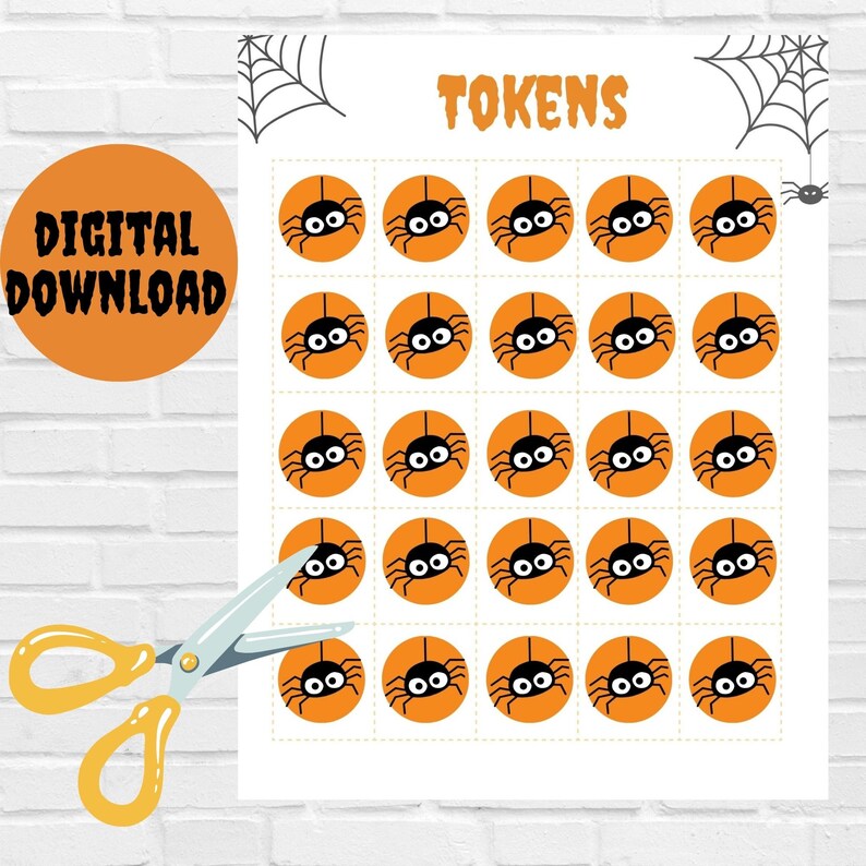 Halloween Bingo, Halloween Bingo Game, Halloween Activity for Kids ...