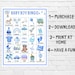 Baby Boy Bingo Game Instant Digital Download, Boy Baby Shower Bingo ...