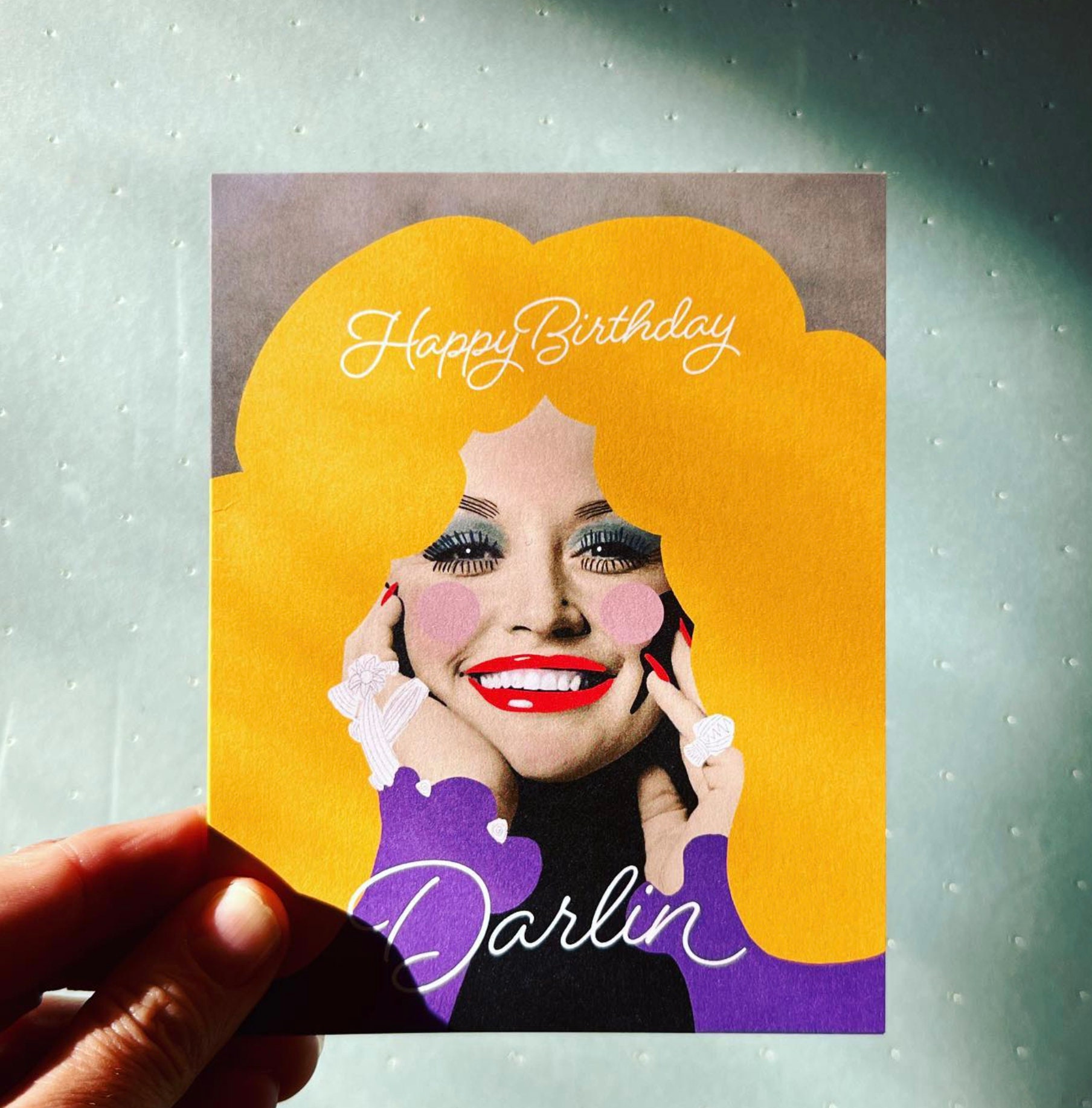Happy Birthday, Darlin! Dolly Parton Birthday Card - Etsy