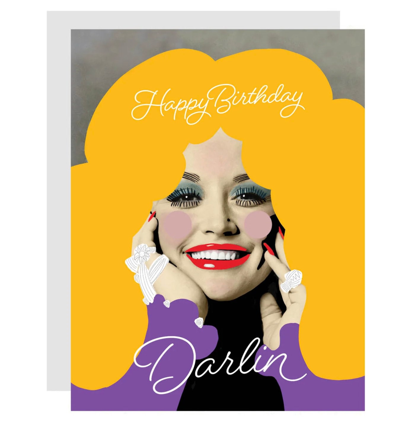 Happy Birthday, Darlin! Dolly Parton Birthday Card - Etsy