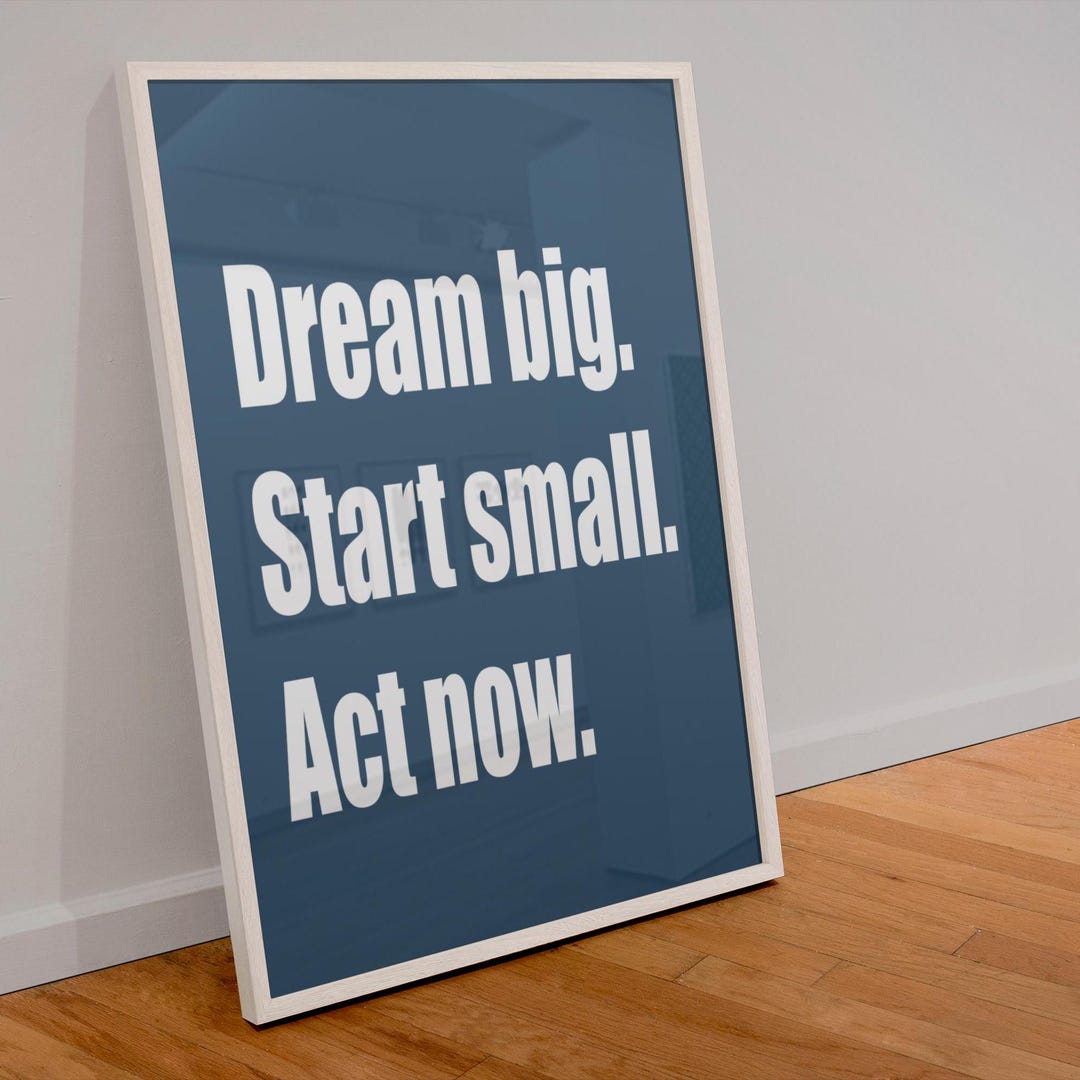 Inspirational Quote Printable | Motivational Wall Art | Digital ...