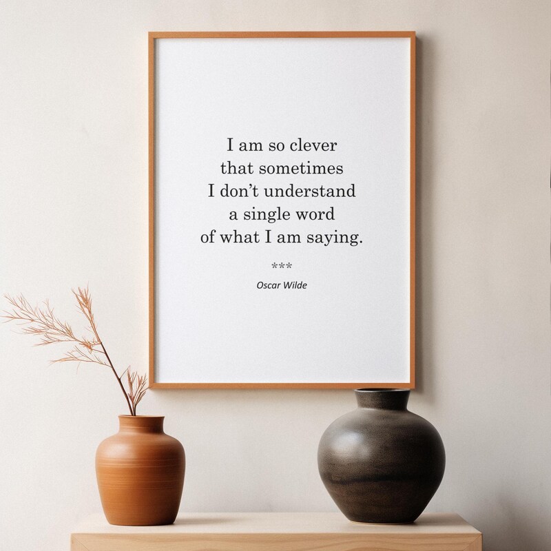 Oscar Wilde Quotes - Etsy