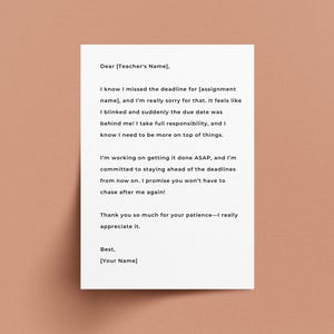 28 Apology Letters for Students. Student Apology Letters. Editable ...