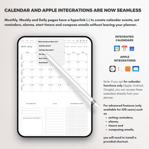 ADHD Digital Planner Goodnotes iPad Journal Notability Adult Month ...