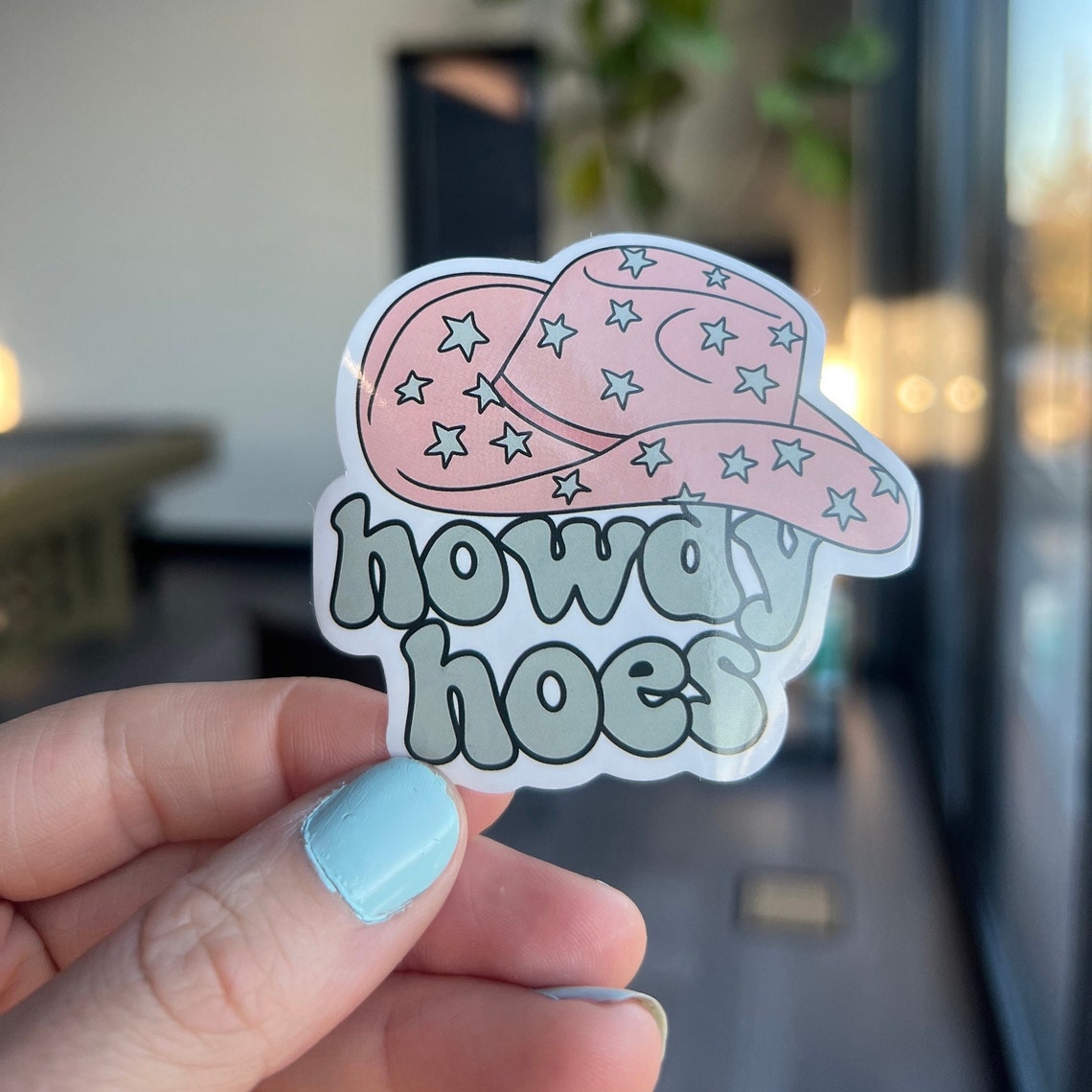Howdy Sticker, Cowgirl Sticker Collection, Stickers for Her, Stanley ...