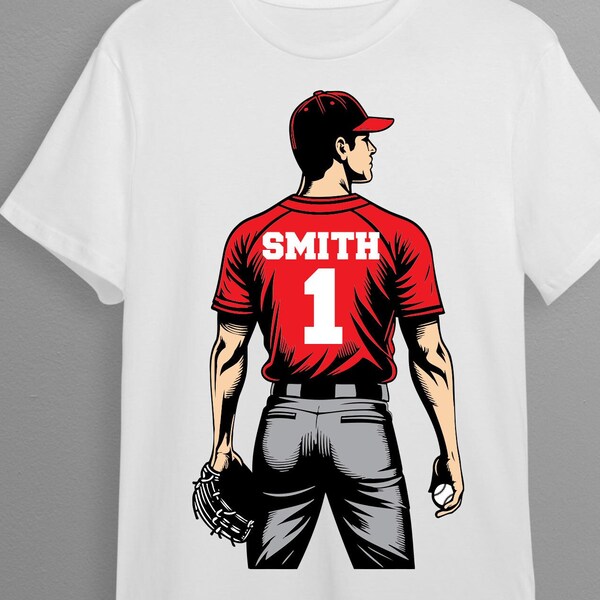 Baseball Player - Etsy