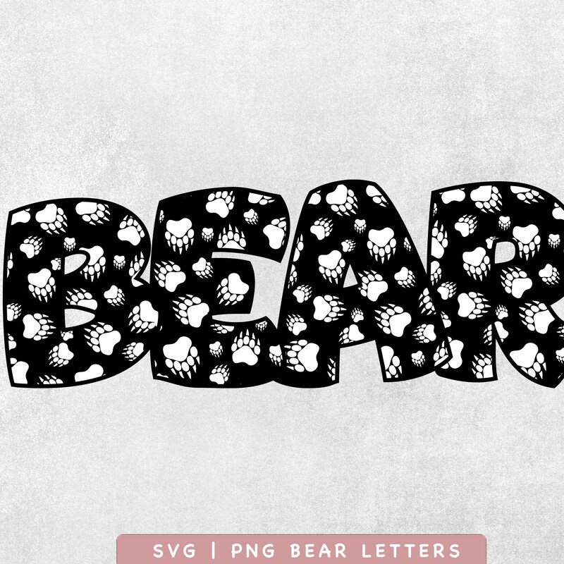 Bear Alphabet - Etsy