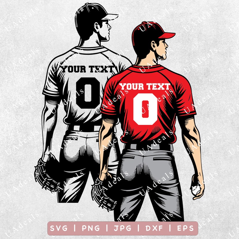 Baseball Player - Etsy