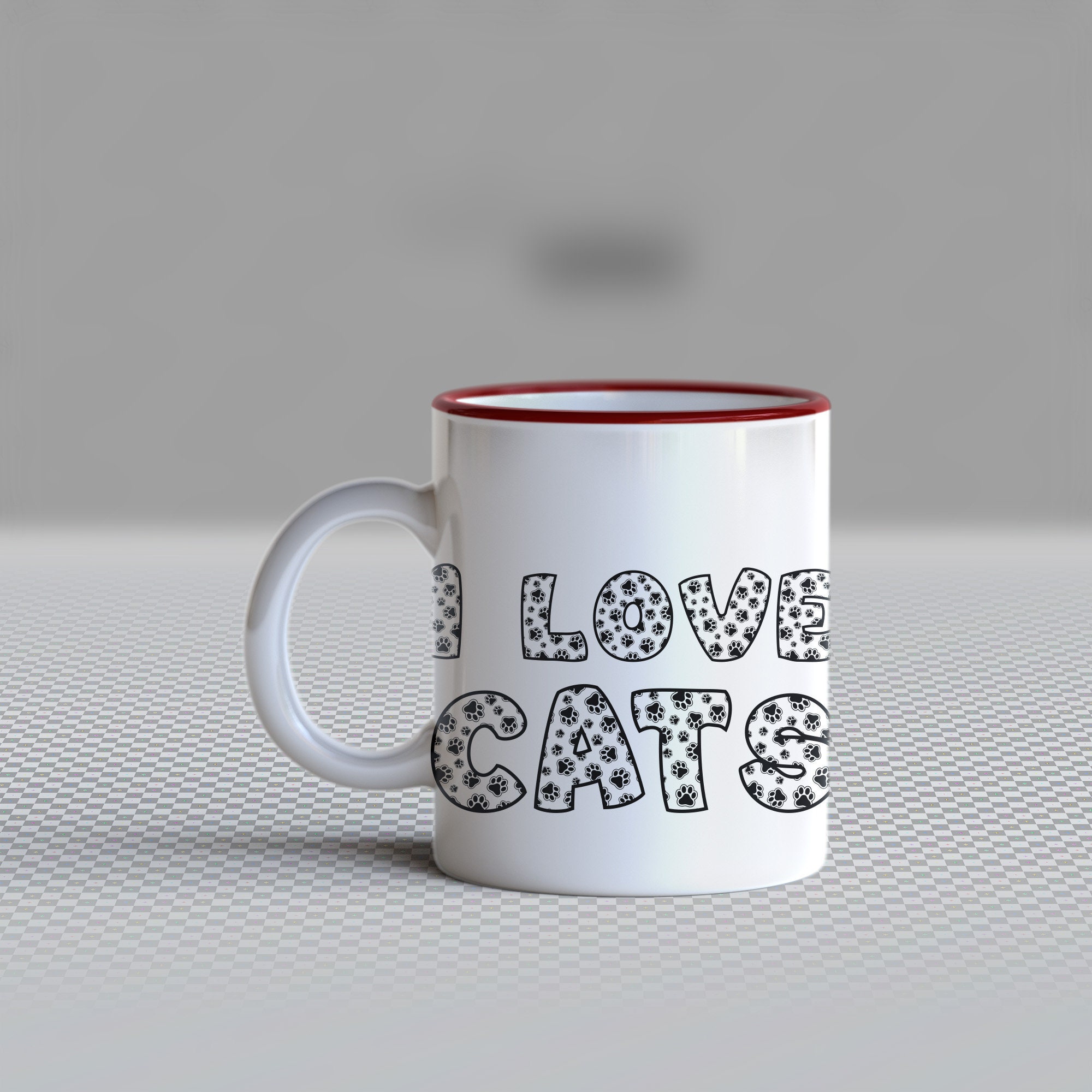 Cat Paw Alphabet SVG Cut, Veterinary Font Cut Files, Cat Paw Print ...