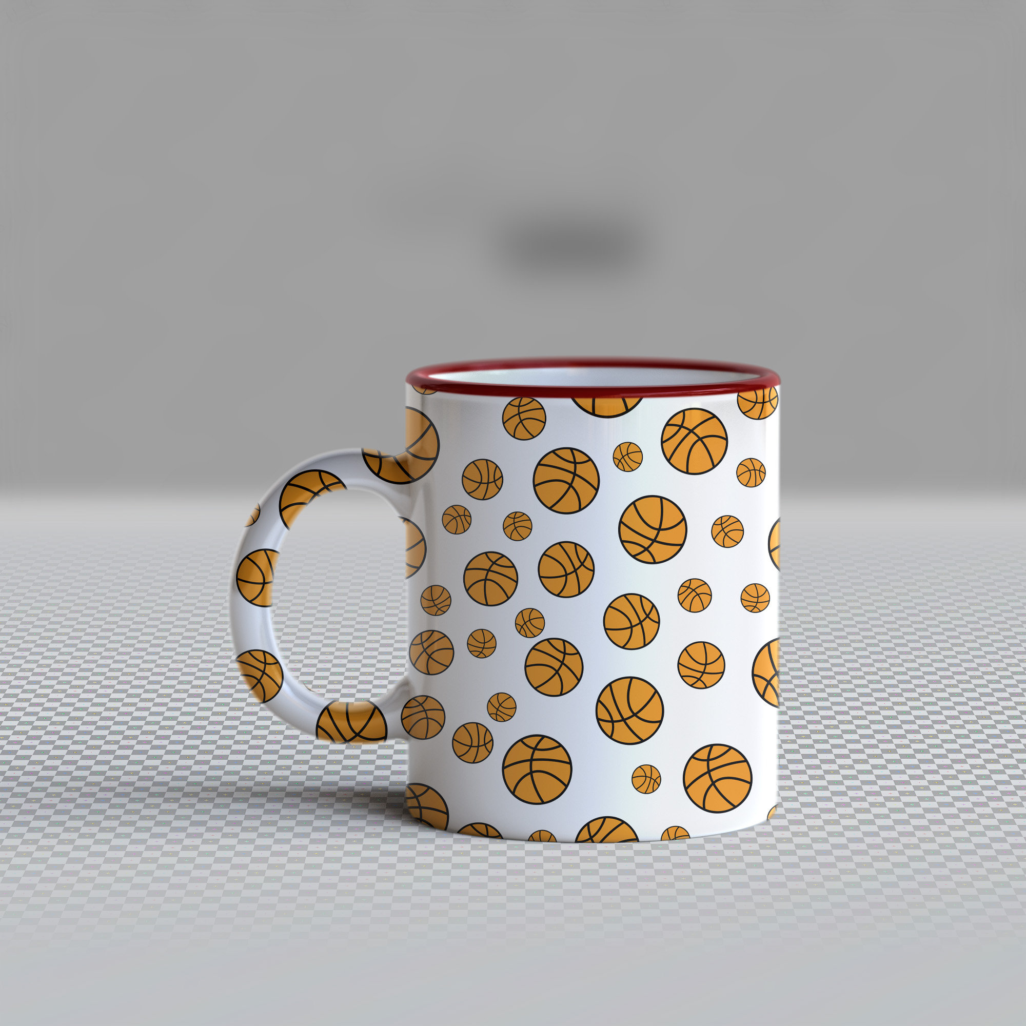 Basketball Pattern SVG, Basketball Print Svg, Digital Paper Png ...