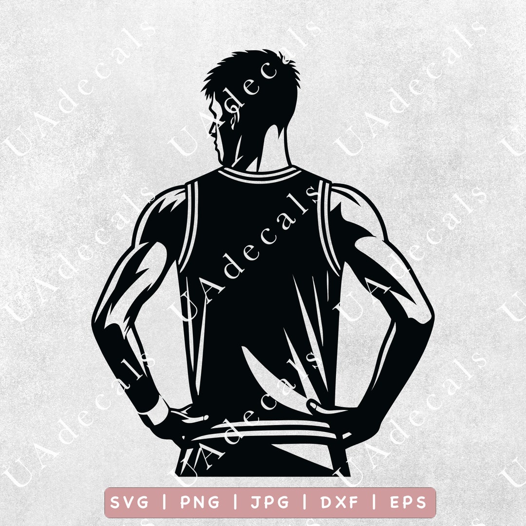 Custom Basketball Player SVG, Basketball Player SVG, Male Basketball ...