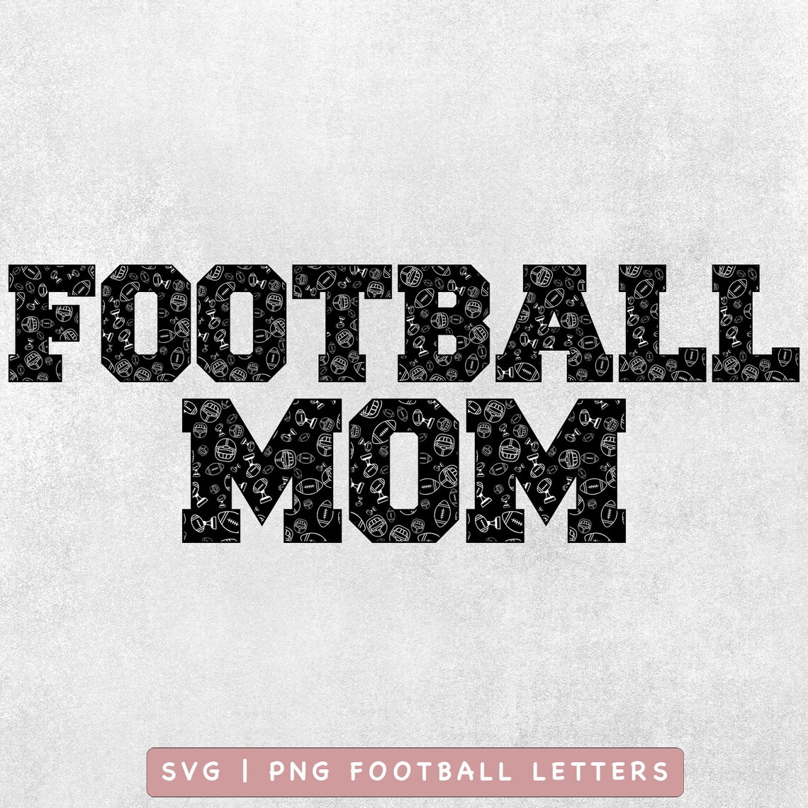 Football Alphabet SVG Sports Font Png Football Font SVG College Font ...