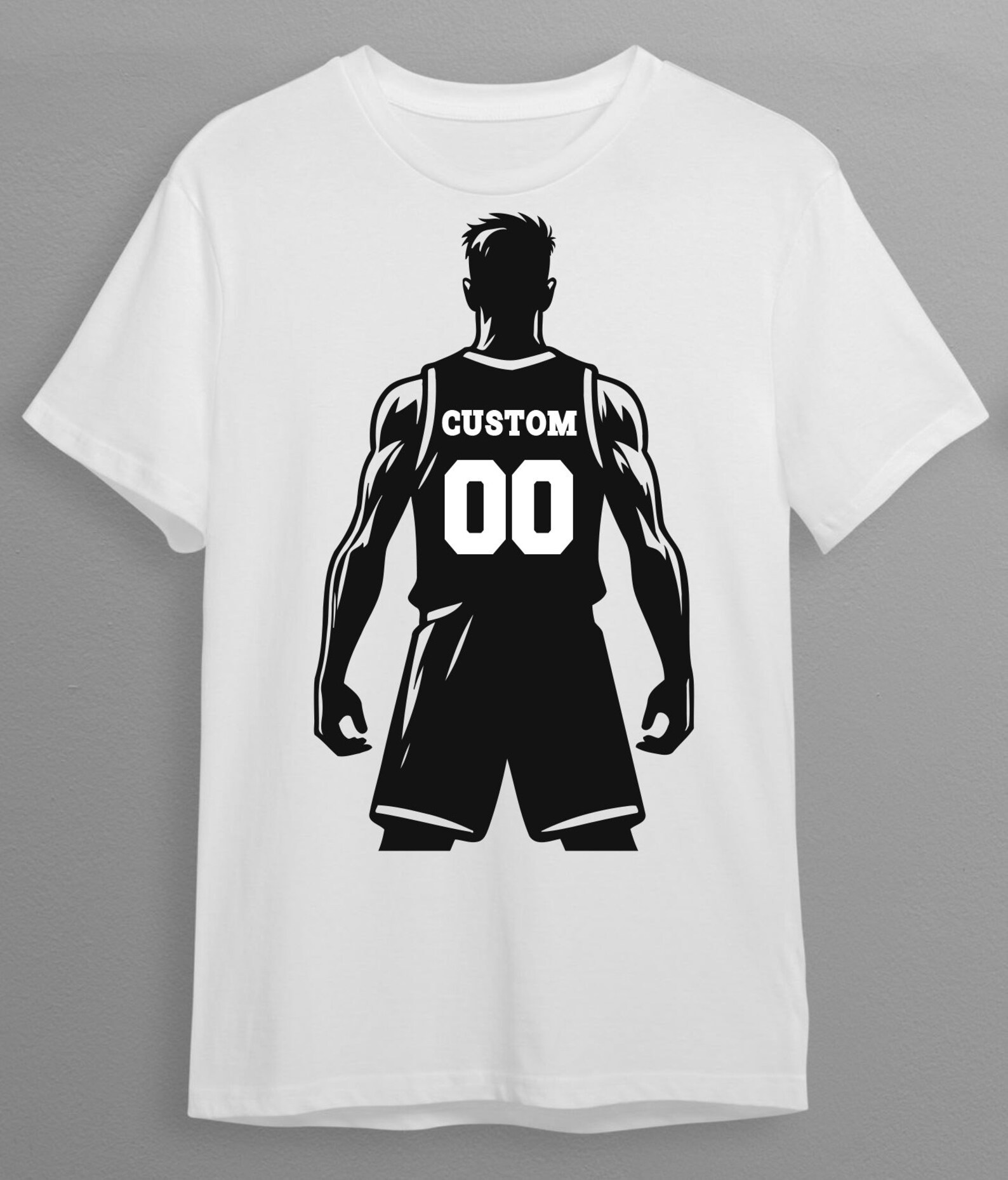 Basketball Player SVG, Custom Basketball Player SVG, Male Basketball ...