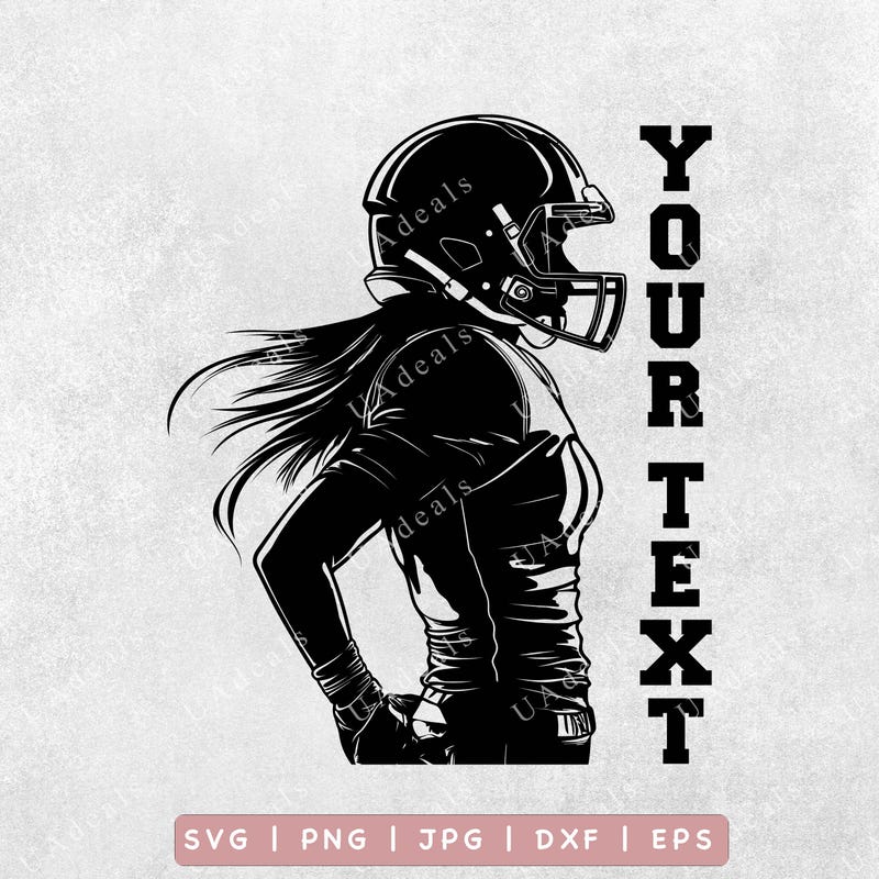 Football Girl - Etsy