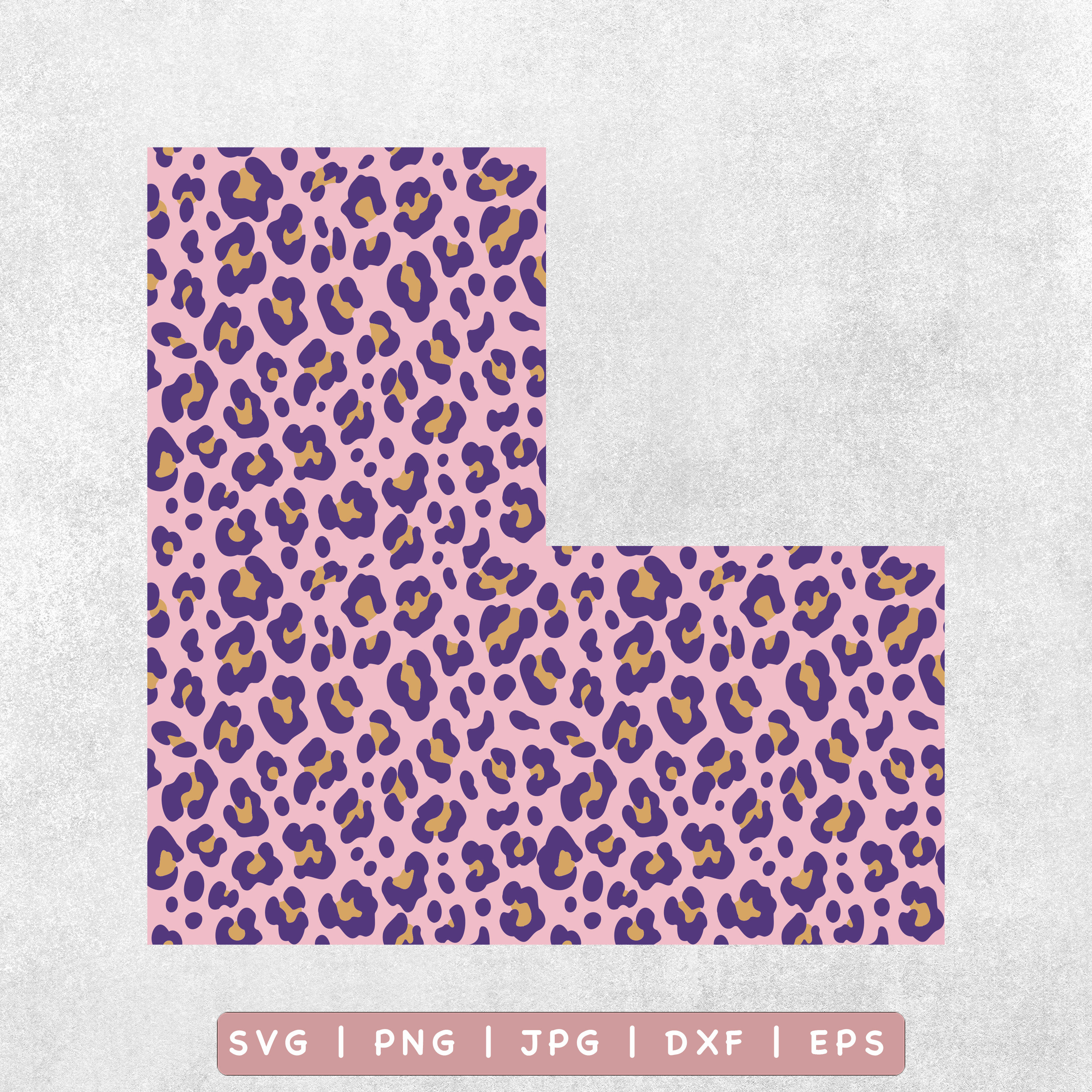 Pink Leopard Pattern SVG, Seamless Leopard Print Svg, Leopard Pattern ...