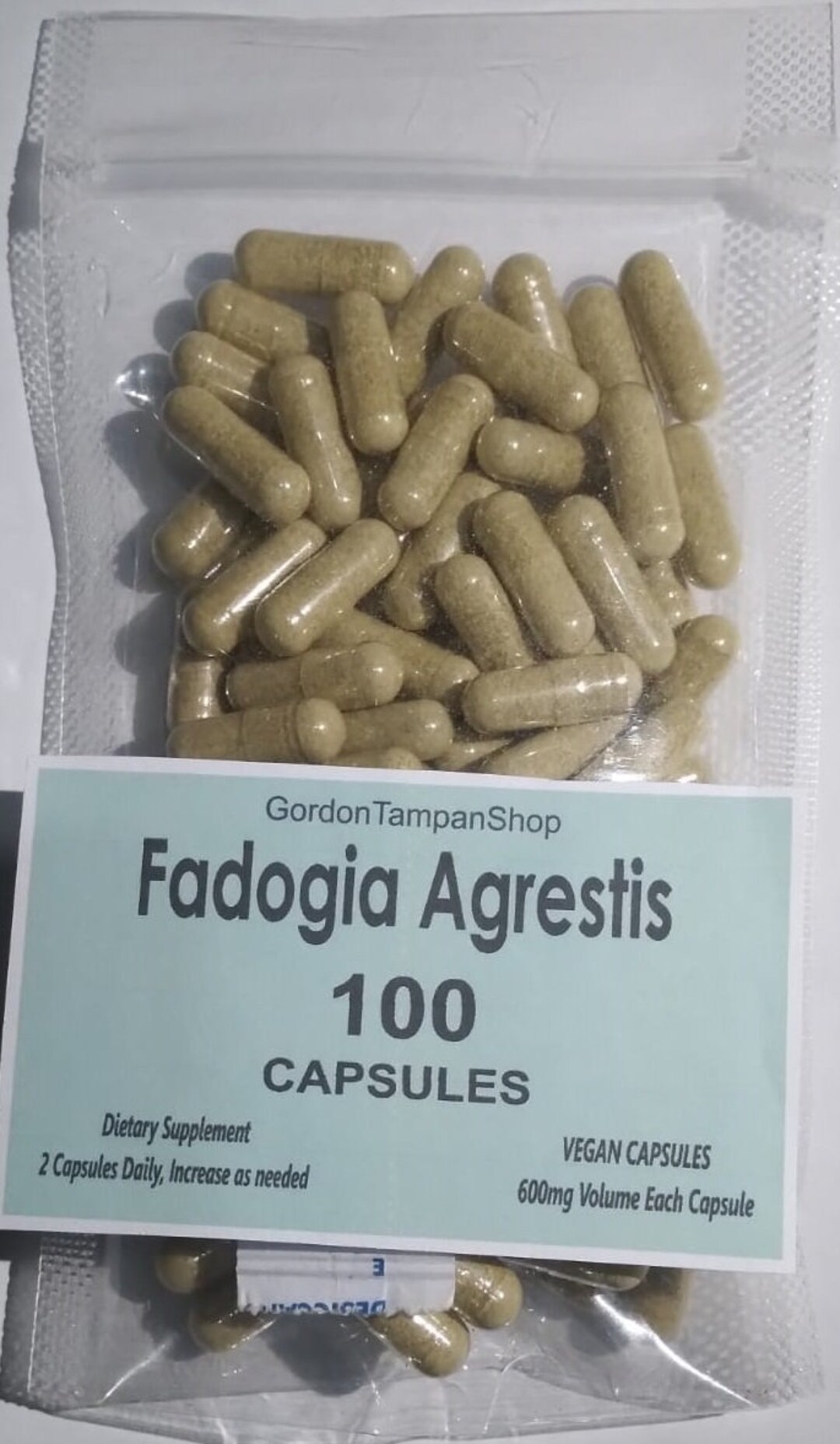 Fadogia Agrestis | 600 Mg Natural Capsule Extract - Etsy