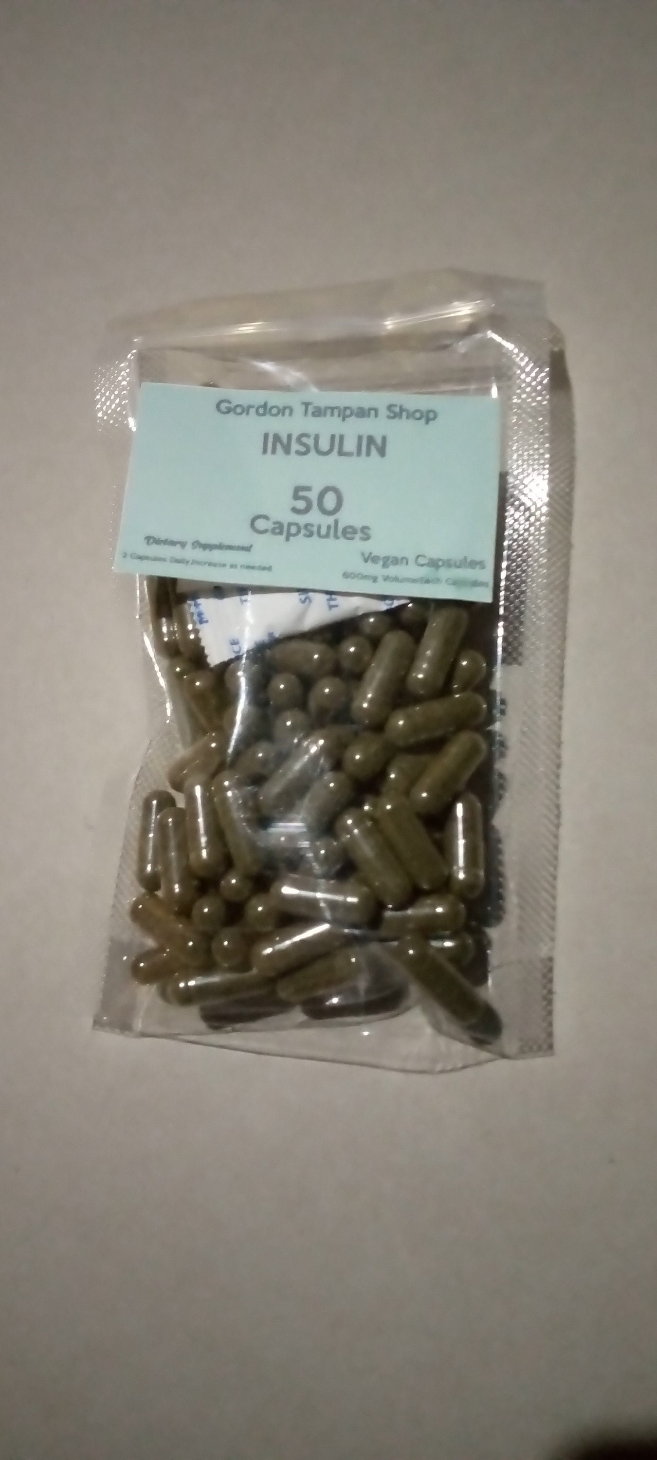 Natural Herbs, Insulin Plant Capsules Insulin Capsules - Etsy