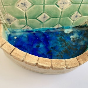 Fountain Miniature Mosaic Scale 1:12 - Etsy