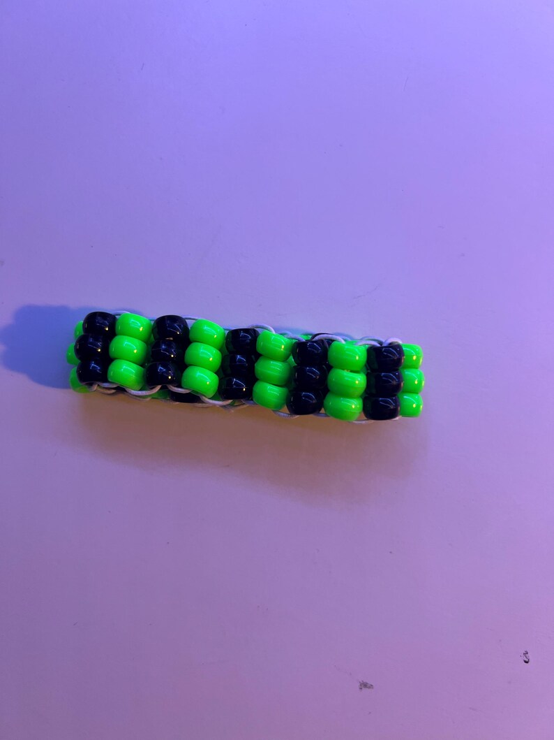 Custom Ladder Stitch Kandi Cuff Bracelets Pony Beads - Etsy