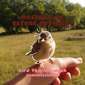Bird Mask - Etsy