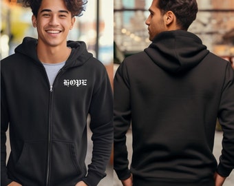 For His Glory Christian Embroidery Hoodie Godly Apparel - Etsy