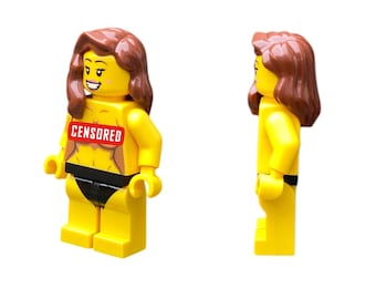 Naked Minifigures - Custom Design - Skin Color - Torso With Breasts - Breasts - Etsy