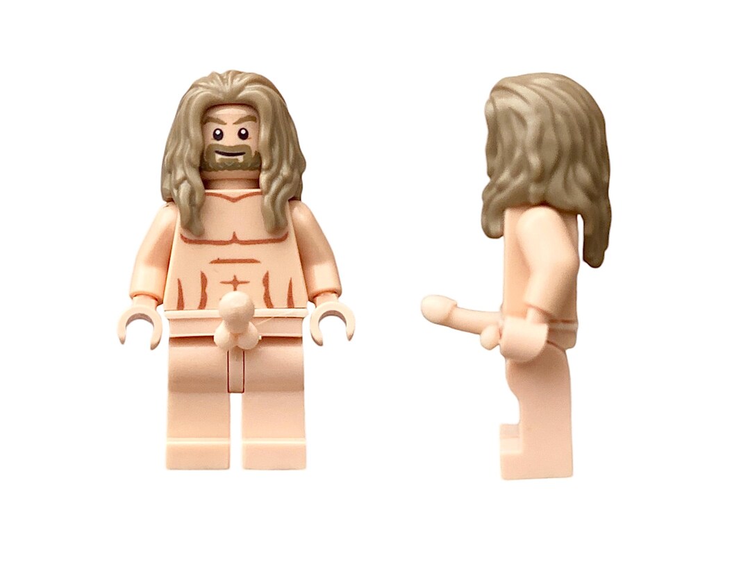 Naked Minifigure With Genitals, Naked Torso, Callboy Outfit, Individual Design on L*GO Parts ...