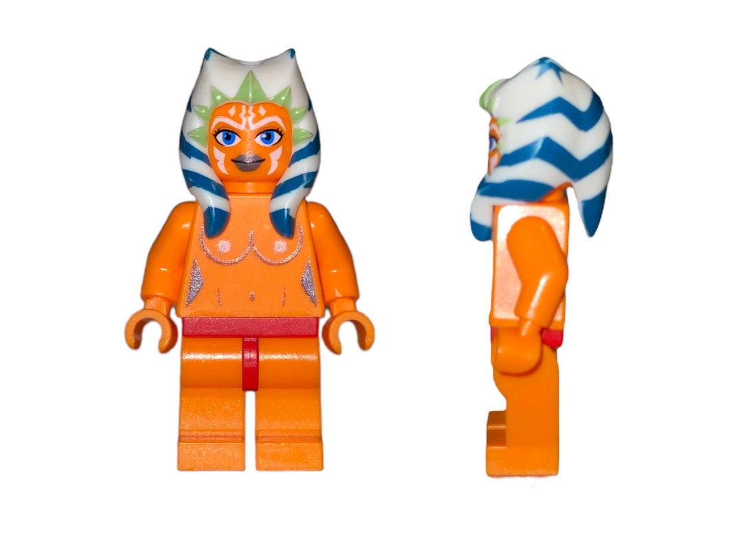 LEGO Star Wars Ashoka Tano Figurines nues Design personnalisé - Etsy France