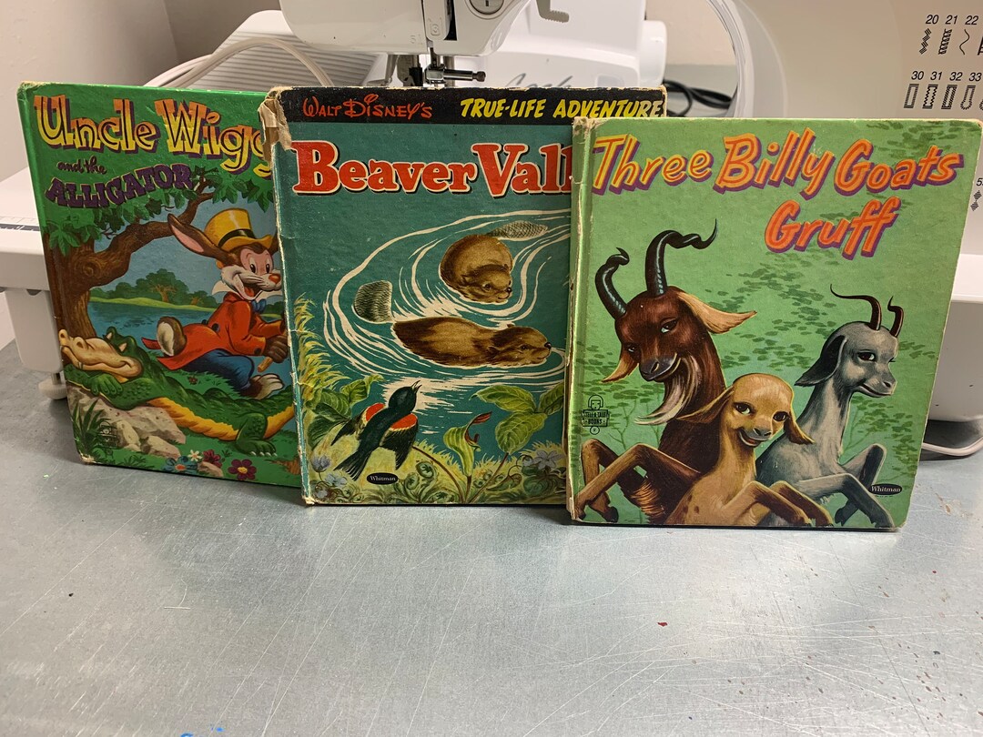 Vintage 1950s Tell A Tales Books Set of 3 - Etsy