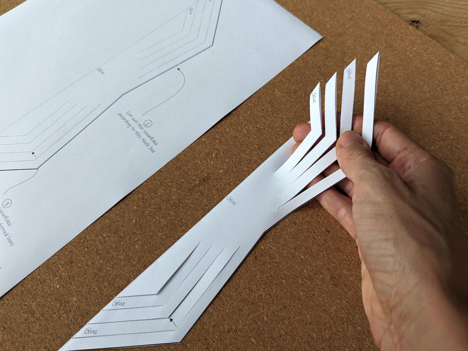 3D Paper Snowflake Template, Patterns Set of 7 Designs, Printable PDF ...