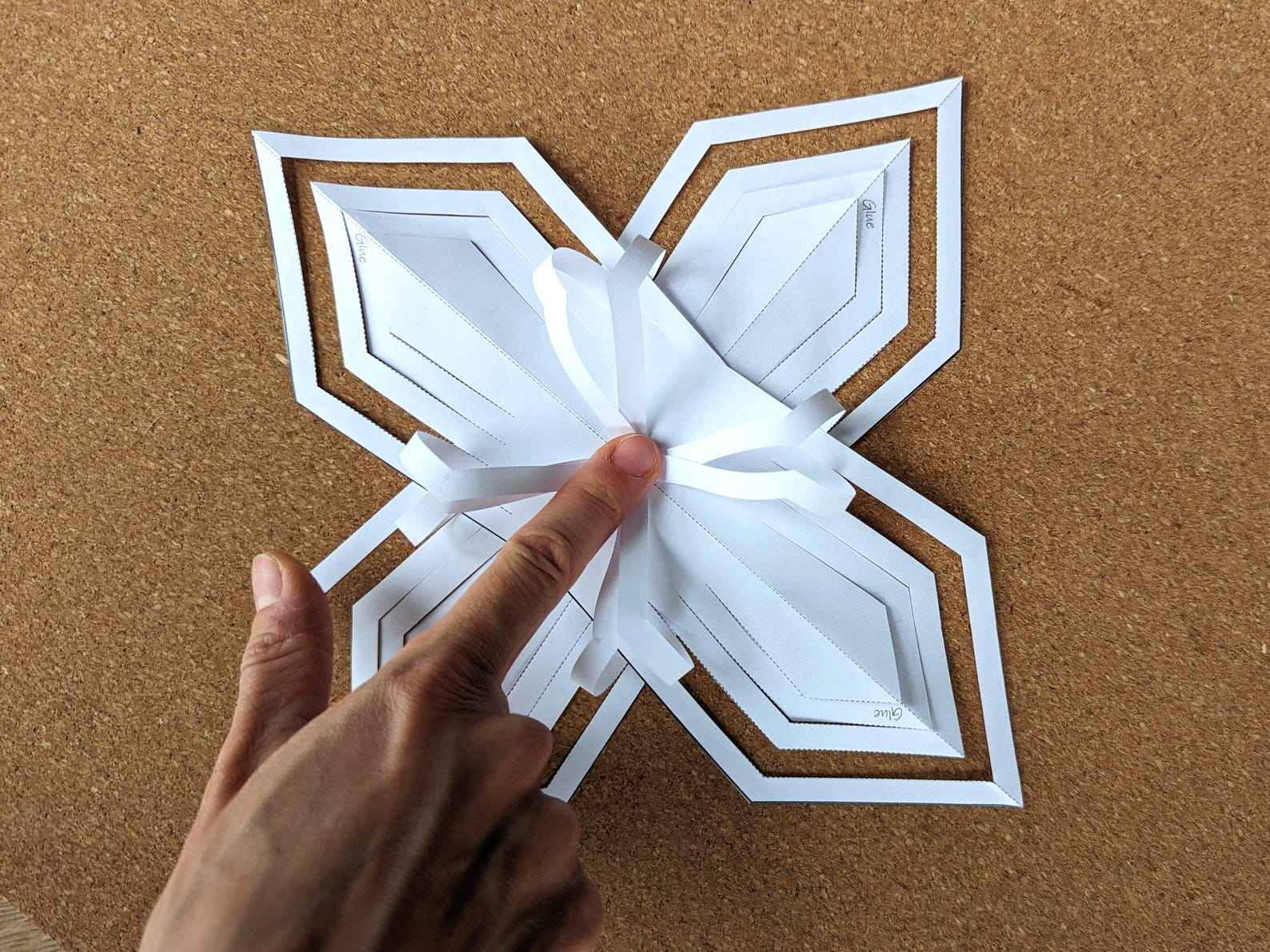 3D Paper Snowflake Template, Patterns Set of 7 Designs, Printable PDF ...