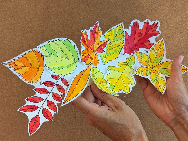 Autumn Paper Crafts Bundle for Kids – 4 Easy Fall Activities Printable ...