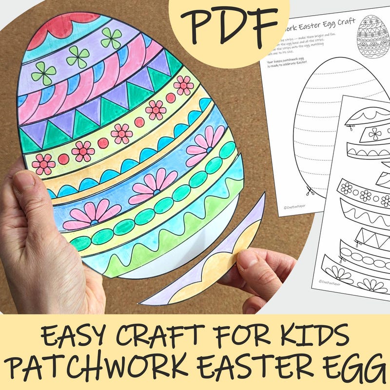 Easter Paper Craft File - Etsy UK