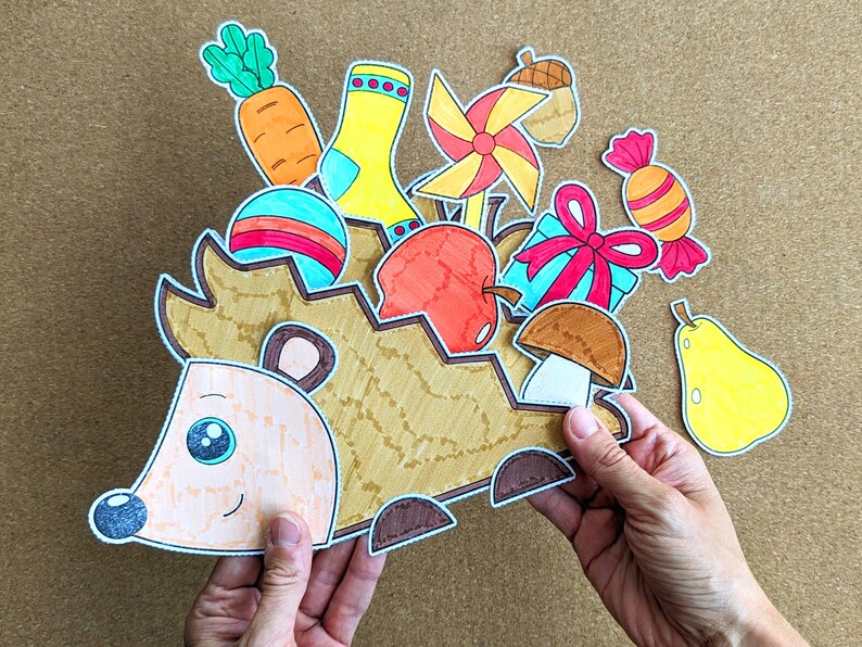 Autumn Paper Crafts Bundle for Kids – 4 Easy Fall Activities Printable ...