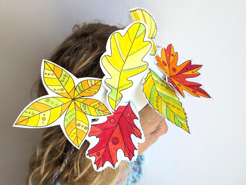 Autumn Paper Crafts Bundle for Kids – 4 Easy Fall Activities Printable ...