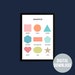 Shapes Poster Educational Poster Classroom Poster - Etsy