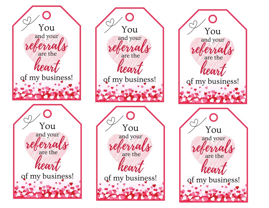 Valentine Client Pop-by Tag - Etsy