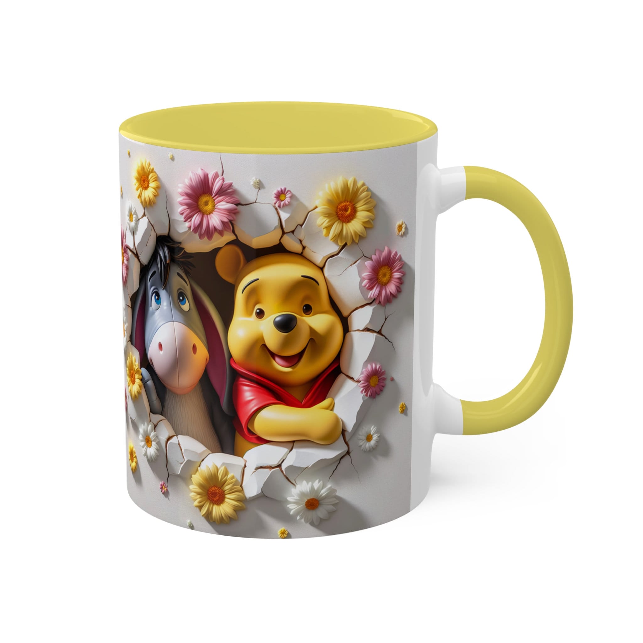 3D Winnie the Pooh Mug - Winnie the Pooh Lover Gift - Cute Winnie the ...