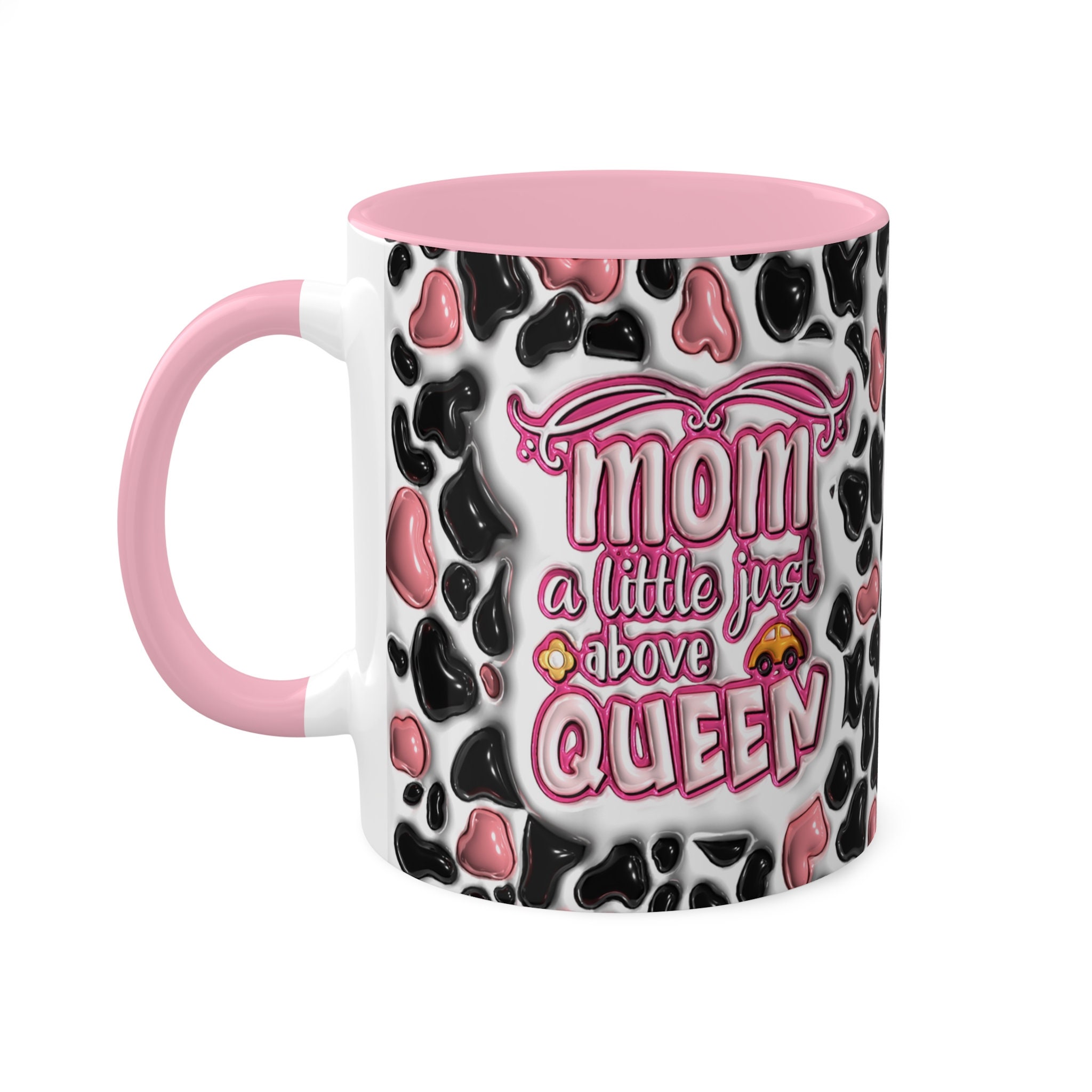 3D Mother's Day Inflated Mug 3D Mama Puffy Mug 3D Tiger Printed Puff ...