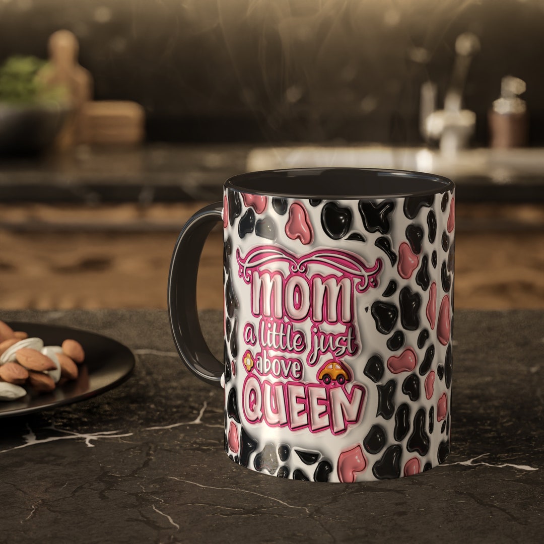 3D Mother's Day Inflated Mug - 3D Mama Puffy Mug - 3D Tiger Printed ...