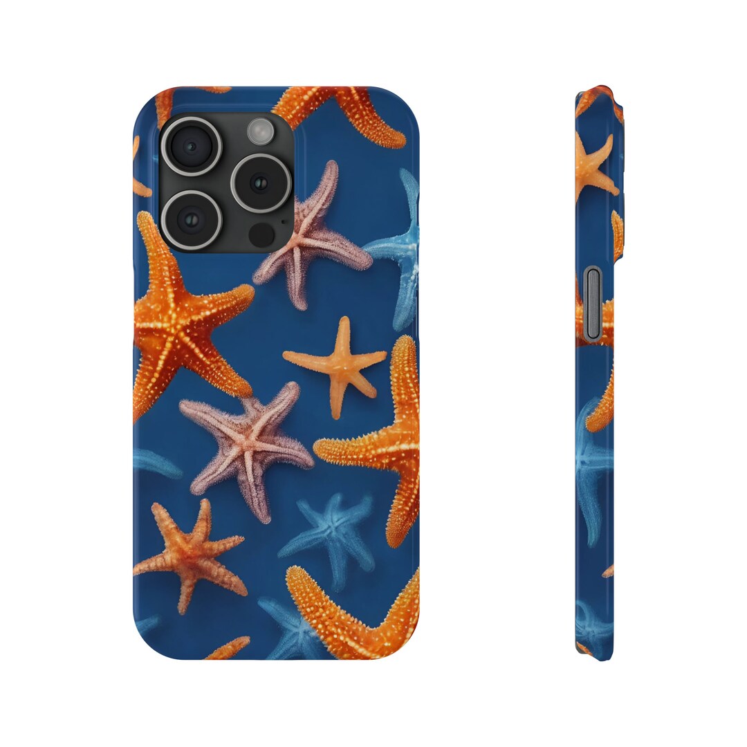Colorful Starfish Pattern Design | Phone Case | Starfish Phone Case ...