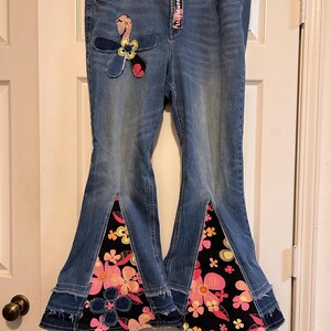 Custom Bell Bottom Jeans - Etsy
