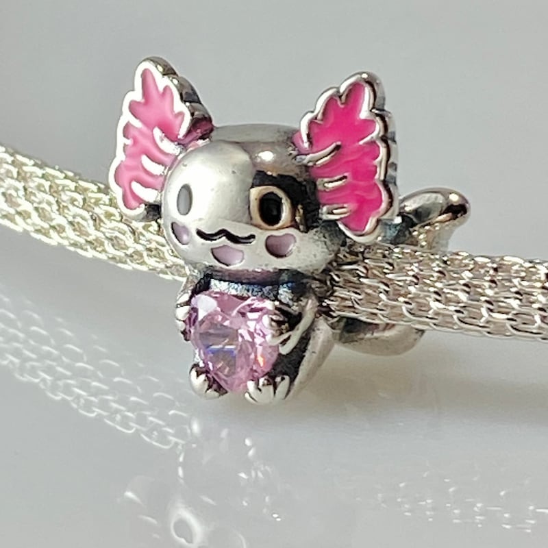 Axolotl Necklace - Etsy