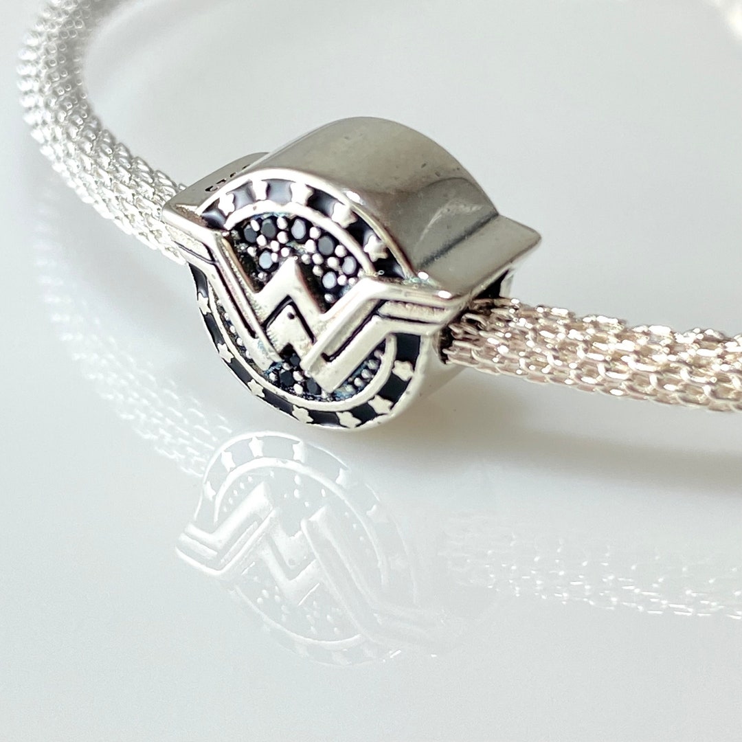 Sterling Silver DC Wonder Woman Charm - Etsy