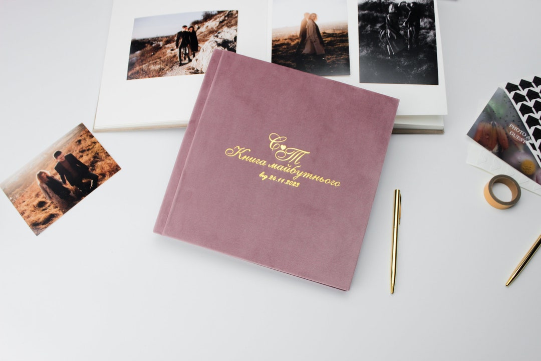 Velvet Photo Album for Recording and Pasting Photos. Velvet - Etsy