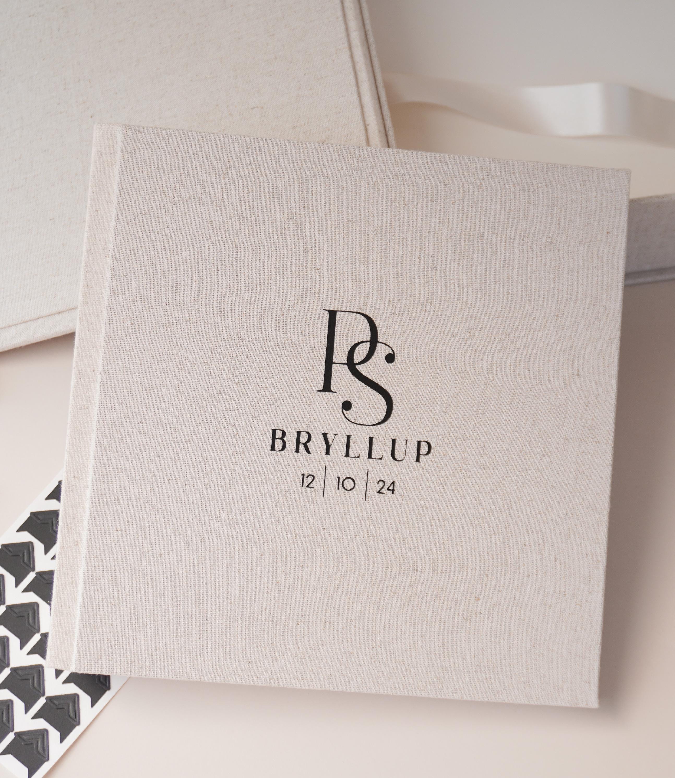 Custom Linen Wedding Guest Book/photo Album for 4x6"/instax/polaroid ...