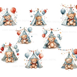 Bear With Balloons PNG, Baby Bear Sublimation, Balloons Clipart, Boy ...