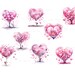 Watercolor Valentines Day Couple Clipart, Pink Fairyland Clipart ...